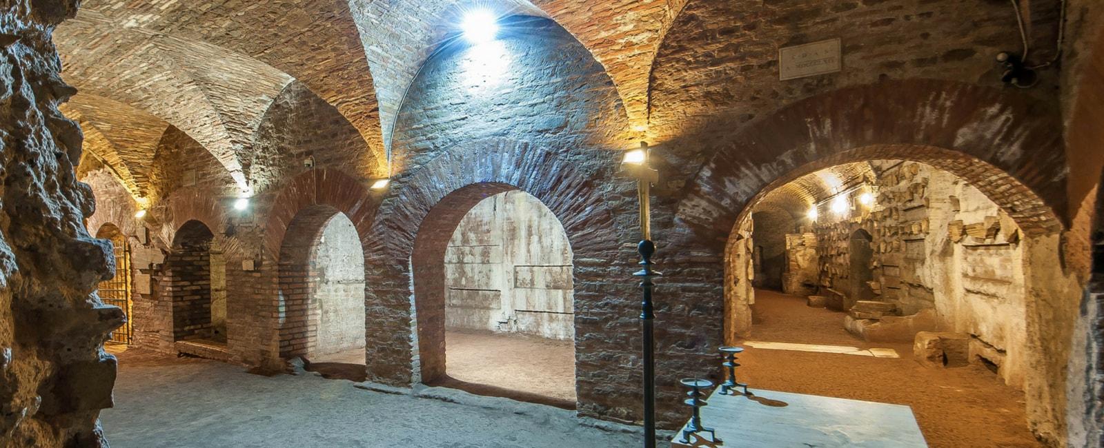 Rome Underground rome catacombs tour rome limo scala sancta
